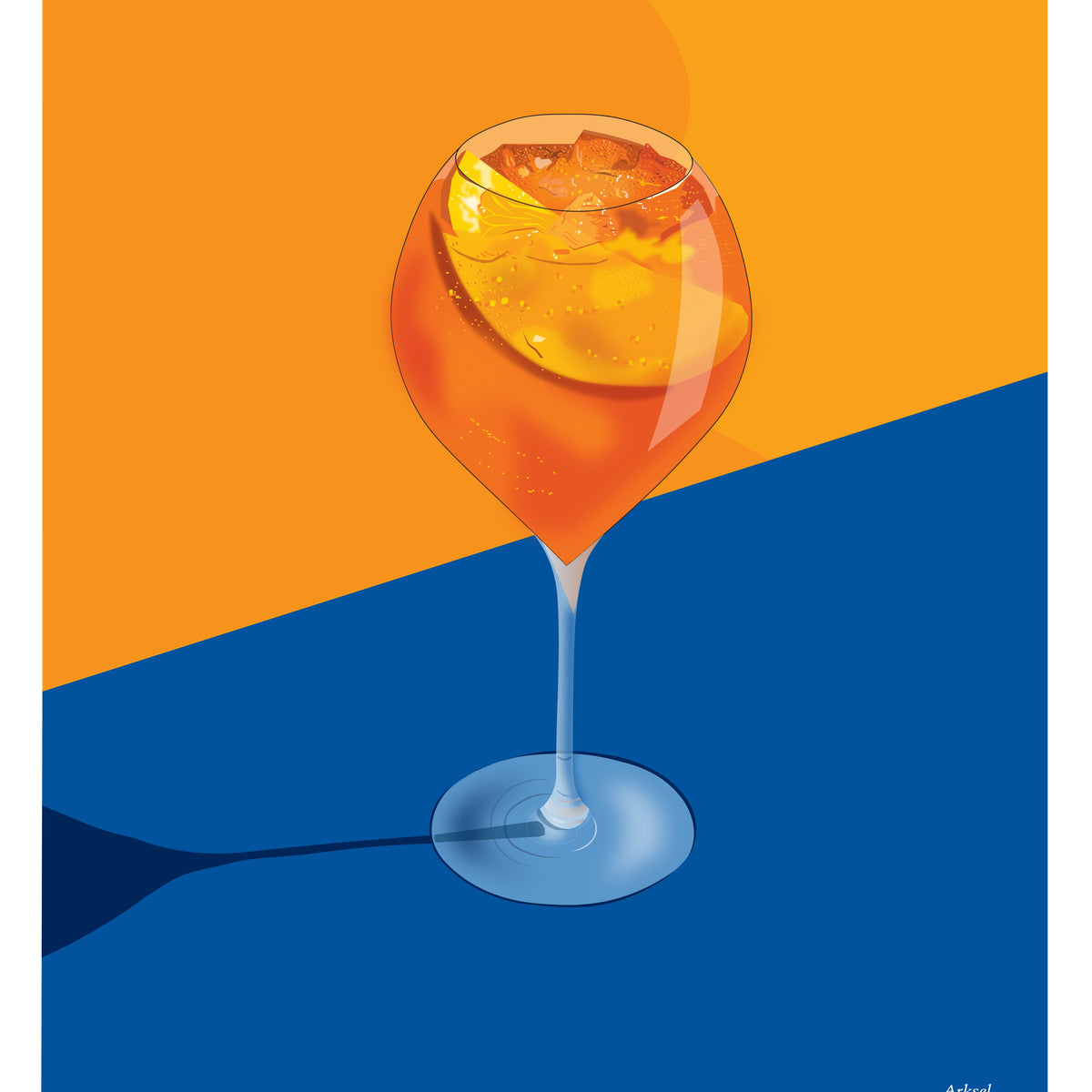 Aperol Spritz -juliste - 50x70 - Merchsweden